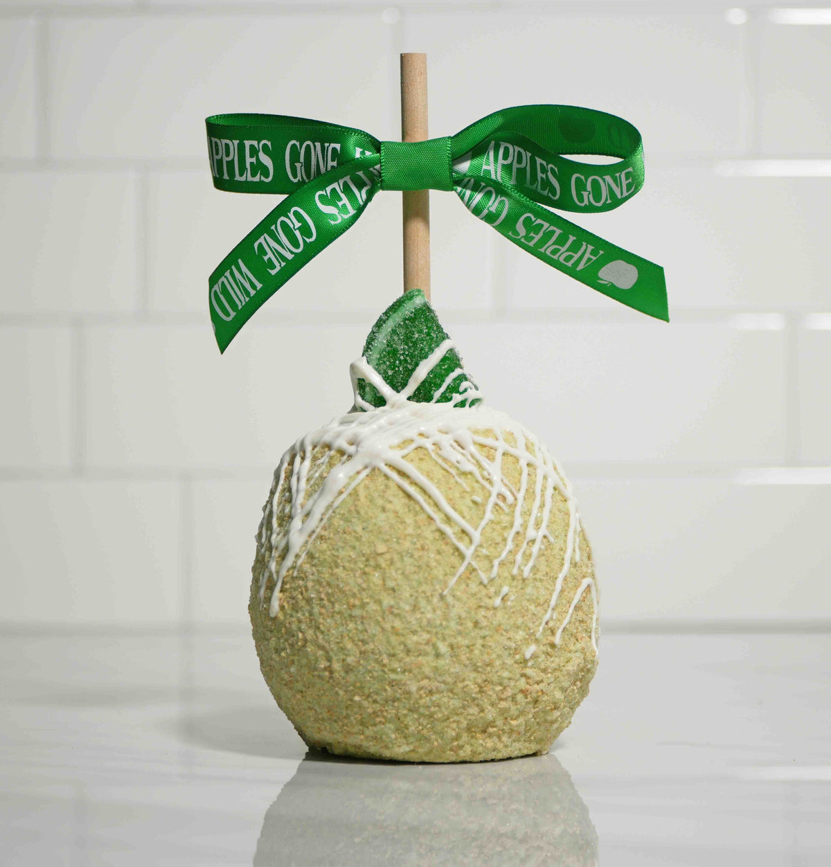 Key Lime Pie Key Lime Gourmet Caramel Apples– Apples Gone Wild